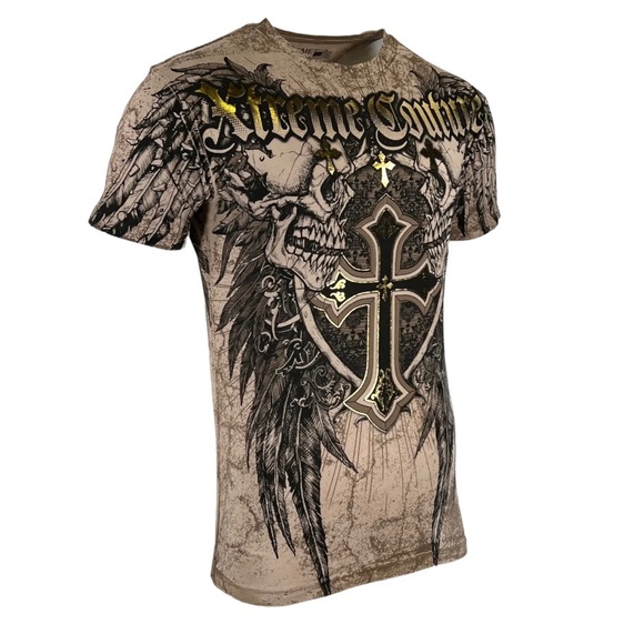 Affliction | Shirts | Xtreme Couture By Affliction Mens Tshirt Inhuman ...